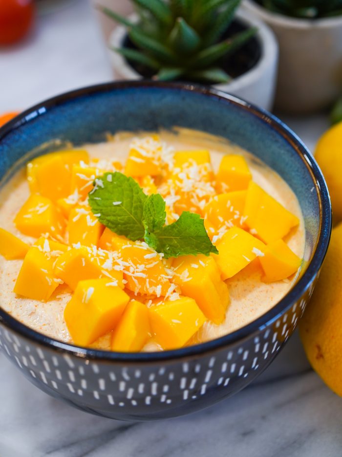 A Golden Breakfast | Golden Milk Yogurt